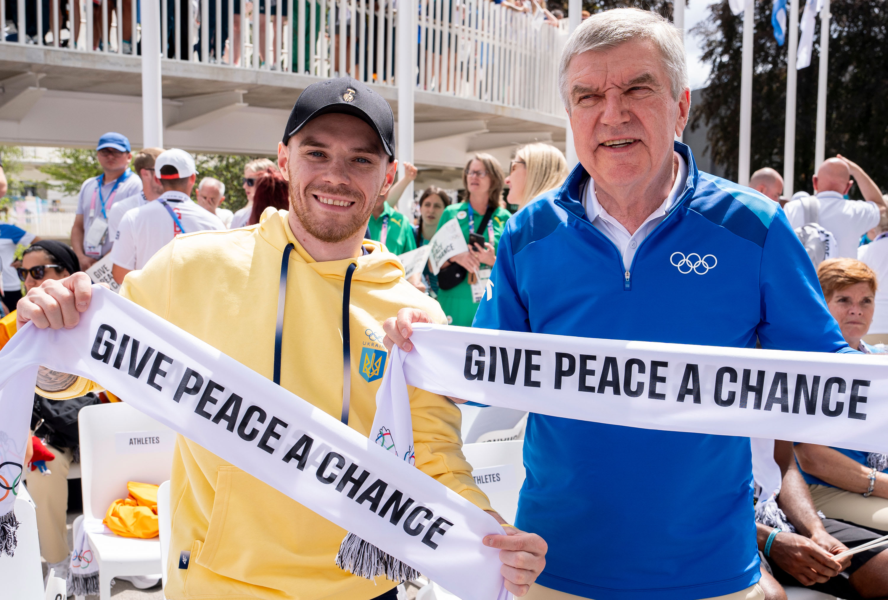 Olympic athletes call for peace from the Olympic Village – IOC ...