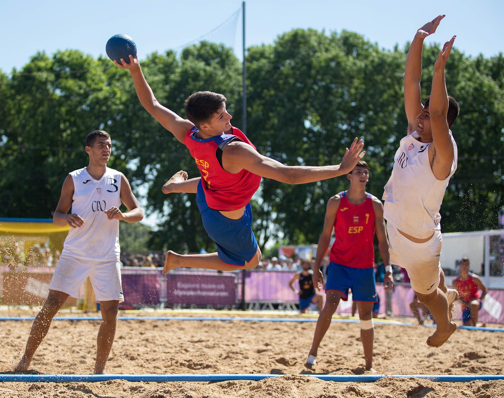A great success on the sand - Olympic News