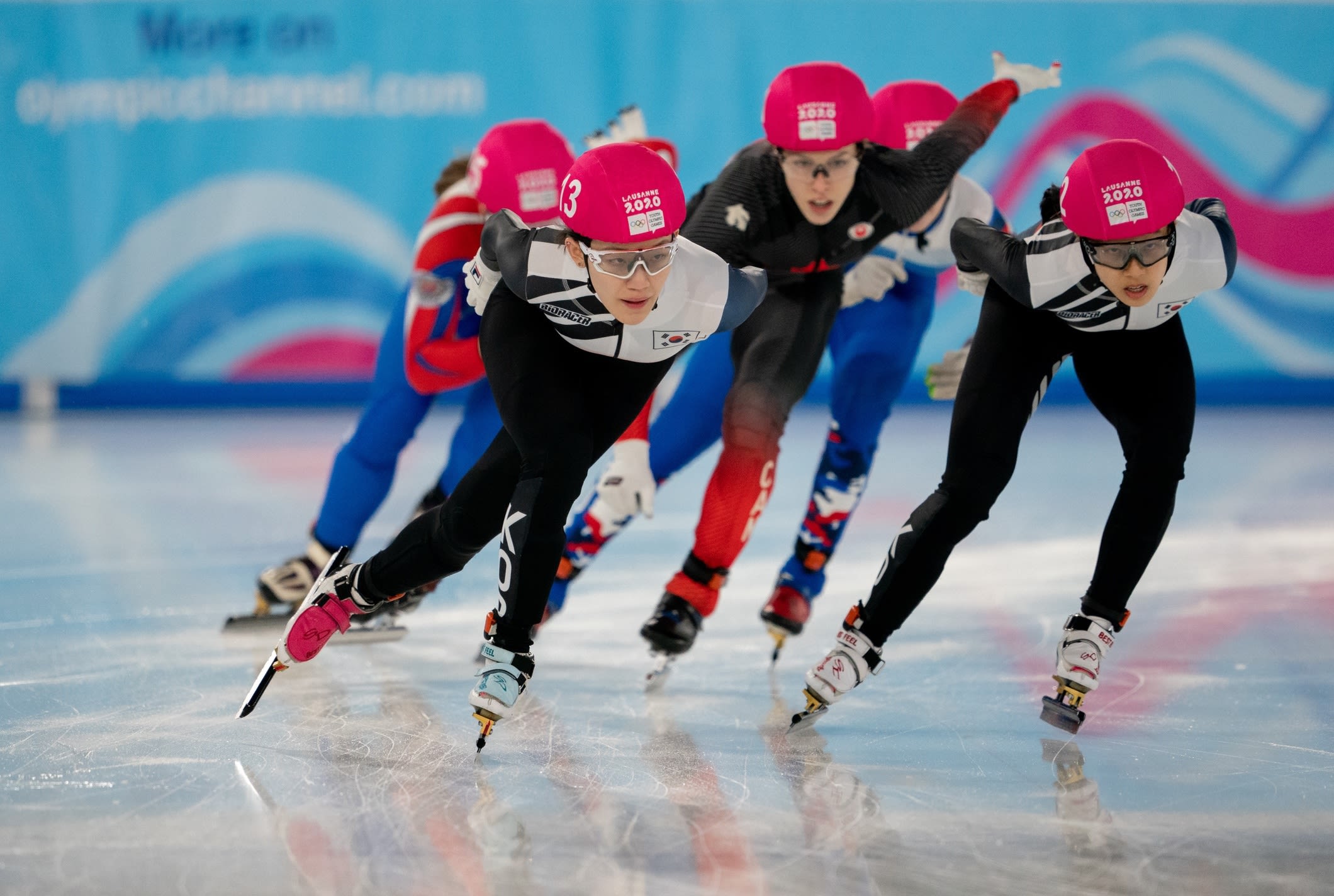 High fives for fab four as Republic of Korea clean up at short track ...