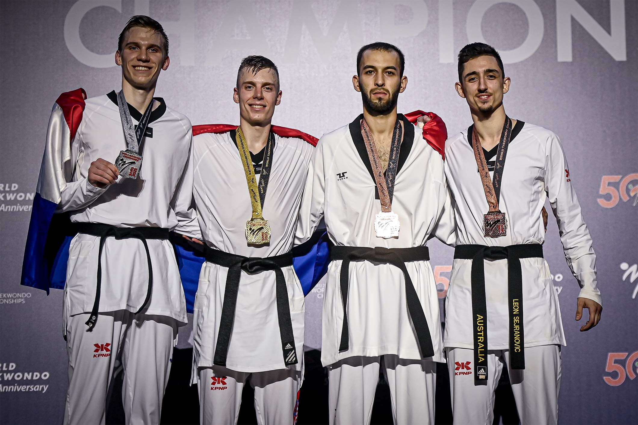 À Bakou pour les Championnats du monde de taekwondo, le président ...