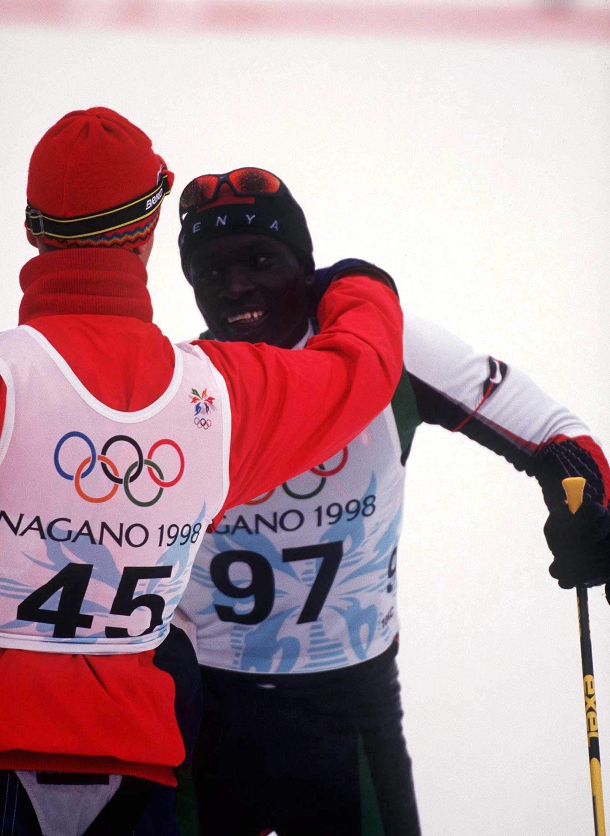 Philip Boit, pionnier kényan du ski de fond et ami de Björn Daehlie ...