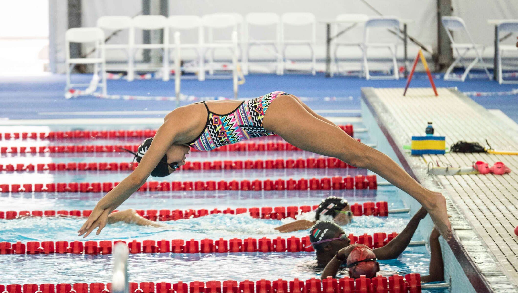 Syrian refugee Mardini (ROT) swims for joy after swimming for her life ...