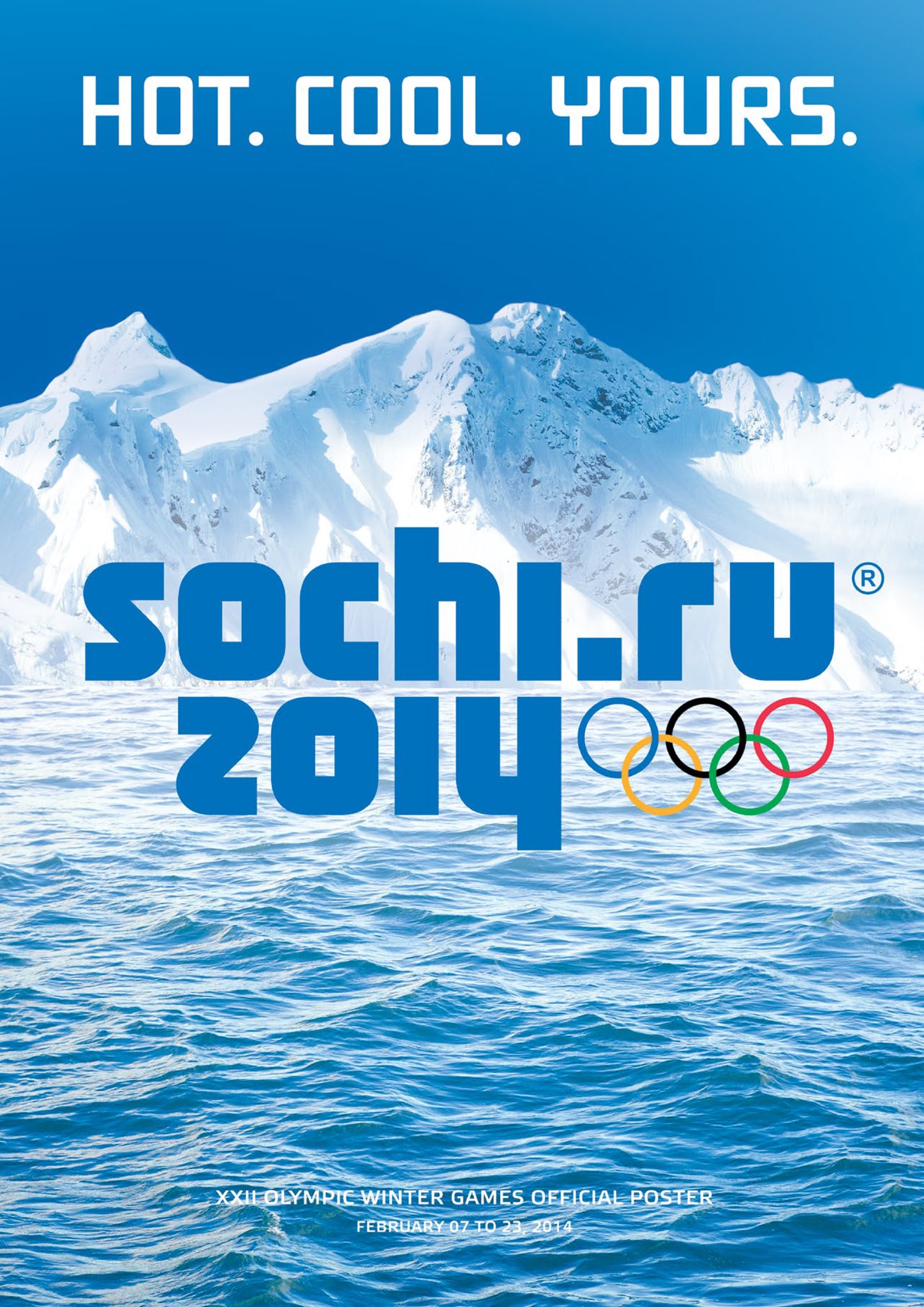 Sochi 2014 Olympic logo, poster design & look of the games