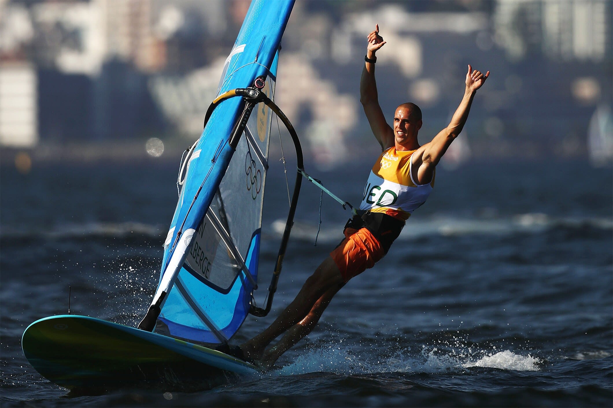 Windsurfing honours go to French and Danish sailors - Olympic News