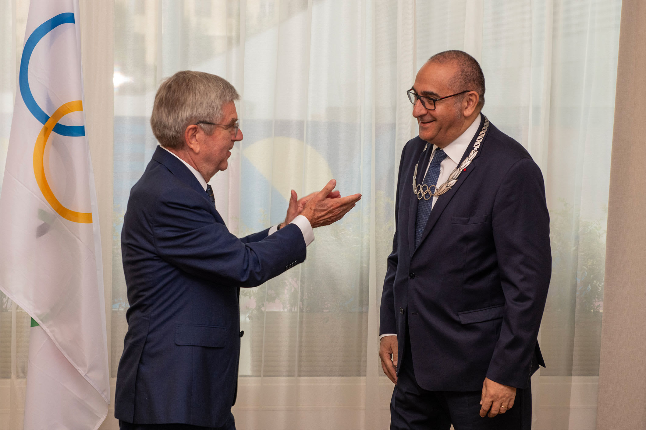 IOC honours Laurent Nuñez and Nicolas Ferrand with the Olympic Order ...