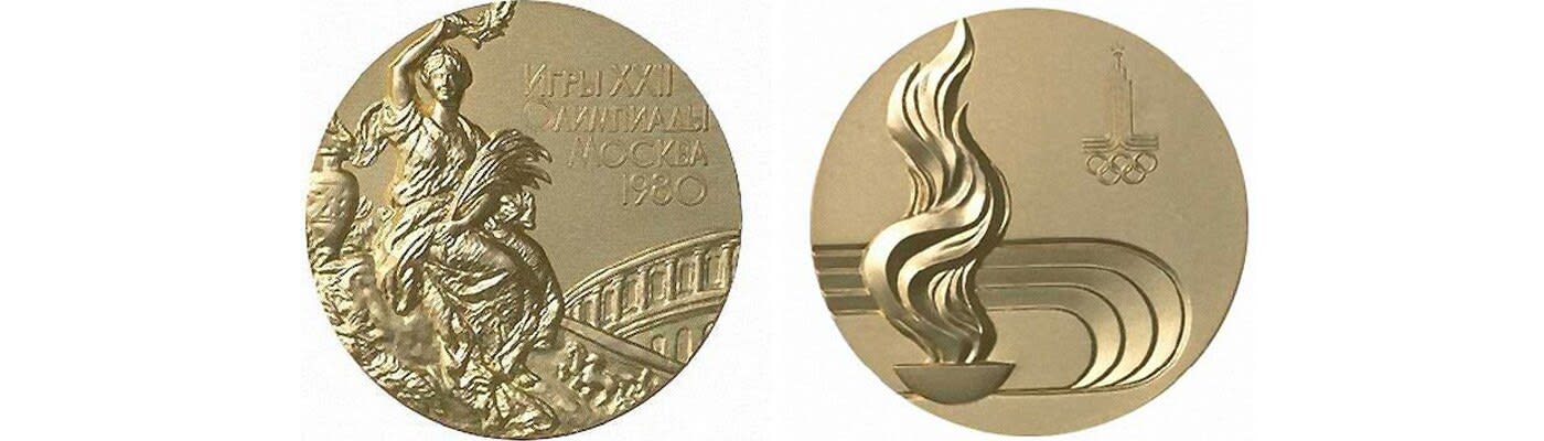 Moscow 1980 Olympic Medals - Design, History & Photos