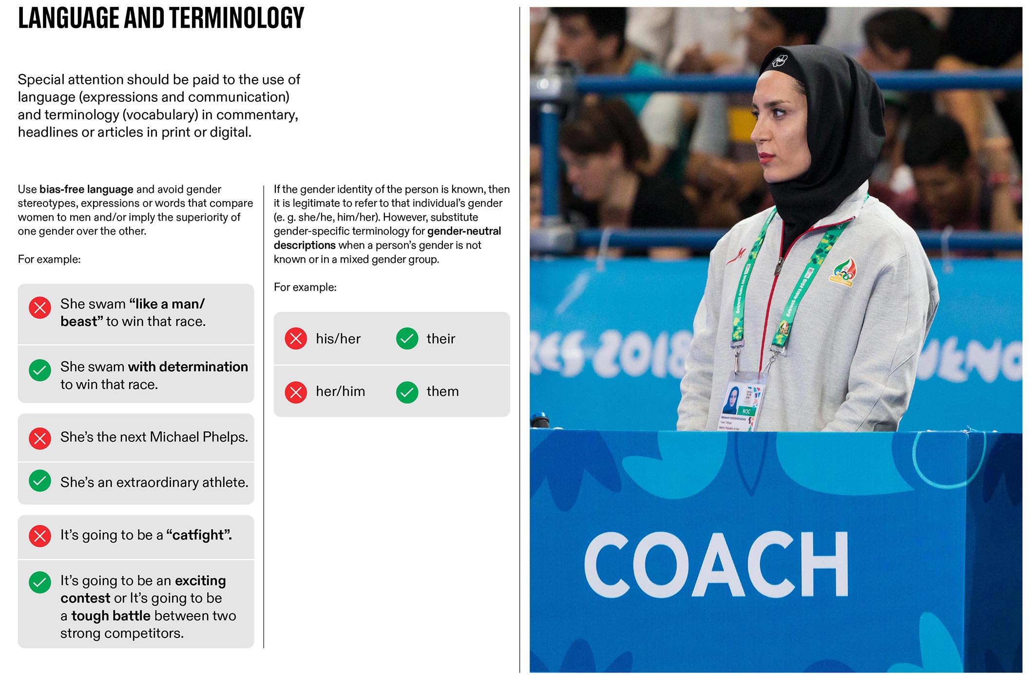 New IOC guidelines to ensure gender-equal, fair and inclusive ...