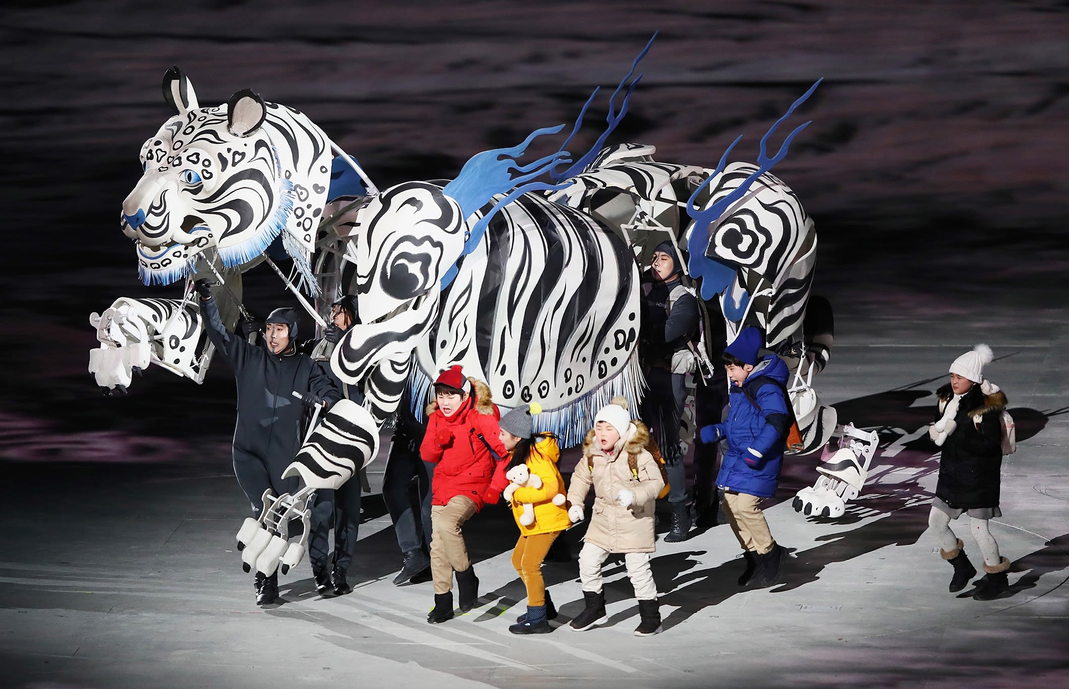 PyeongChang 2018 welcomes the world with a message of peace and hope ...