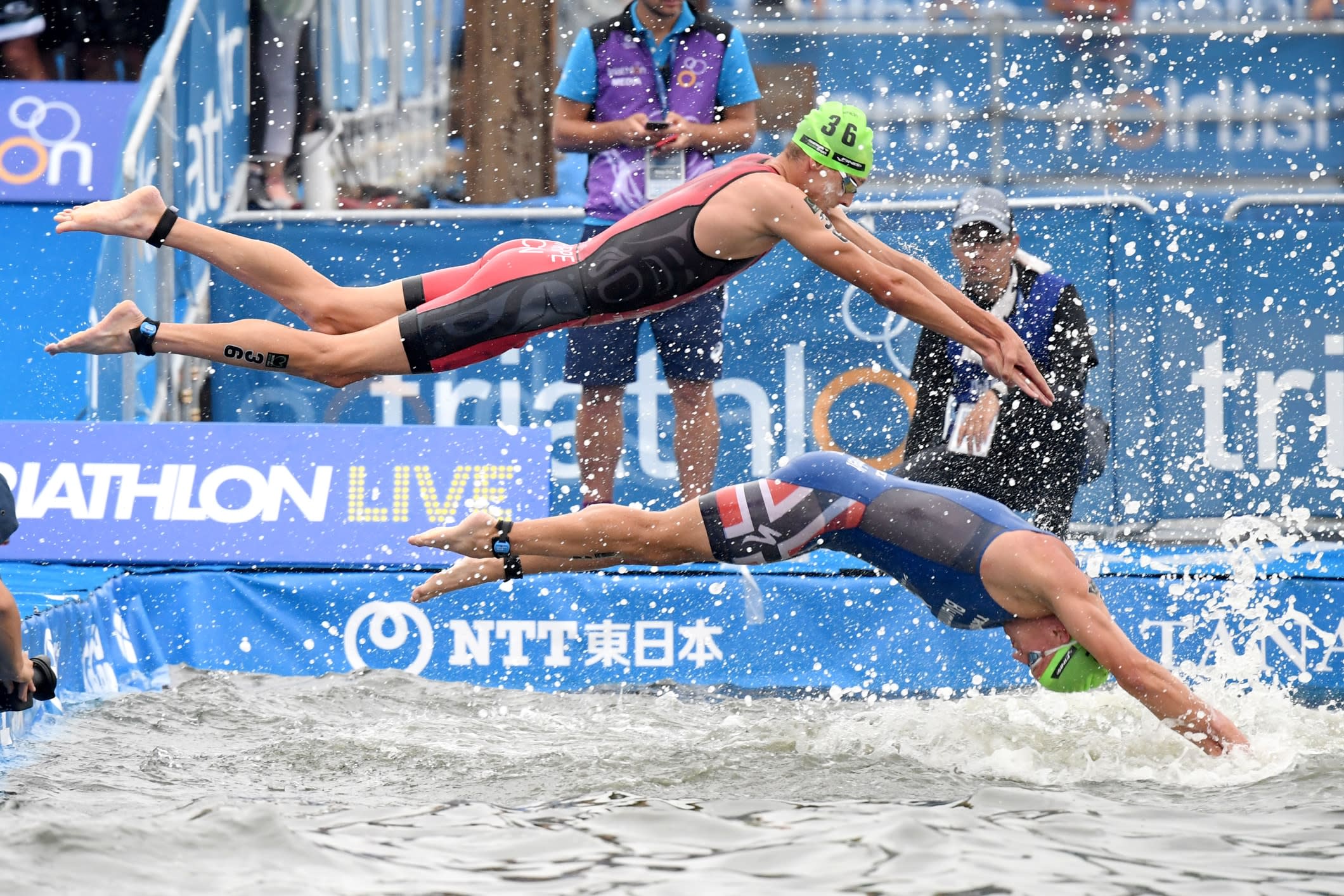 Triathlons provide high excitement in Tokyo - Olympic News