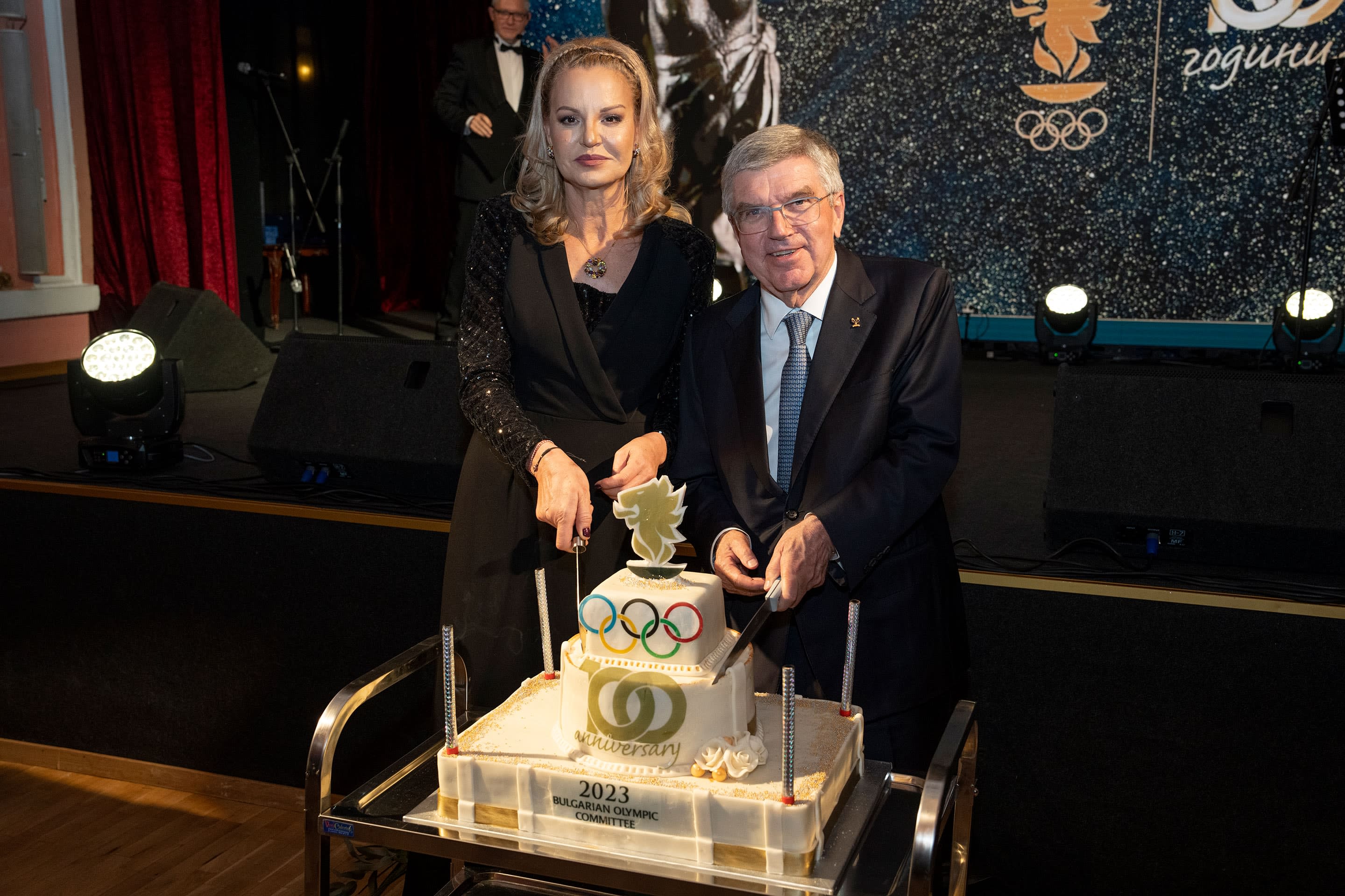 IOC President celebrates 100 years of the Bulgarian NOC in Sofia