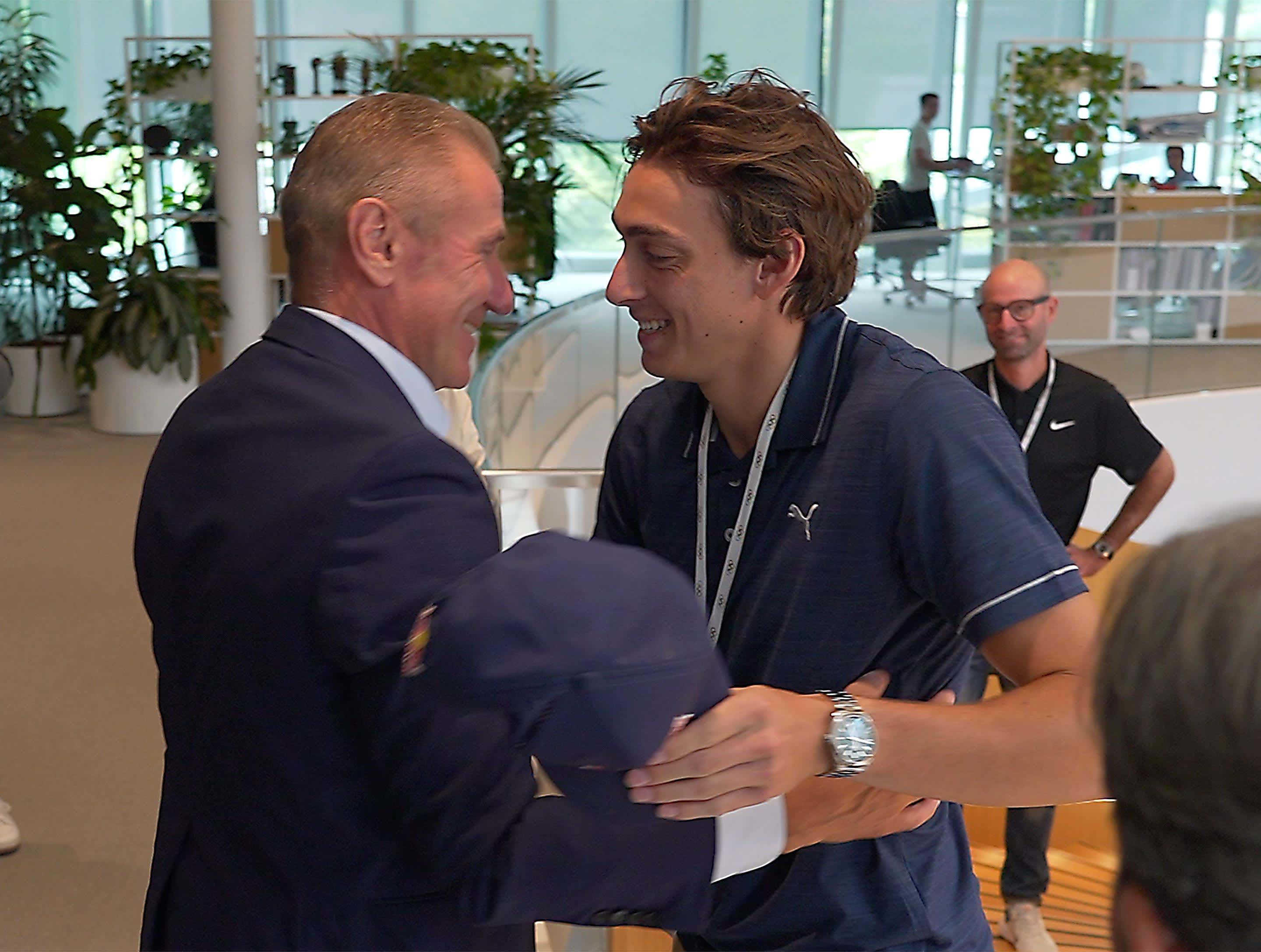 Olympic champions and medallists welcomed to Olympic House ahead of ...