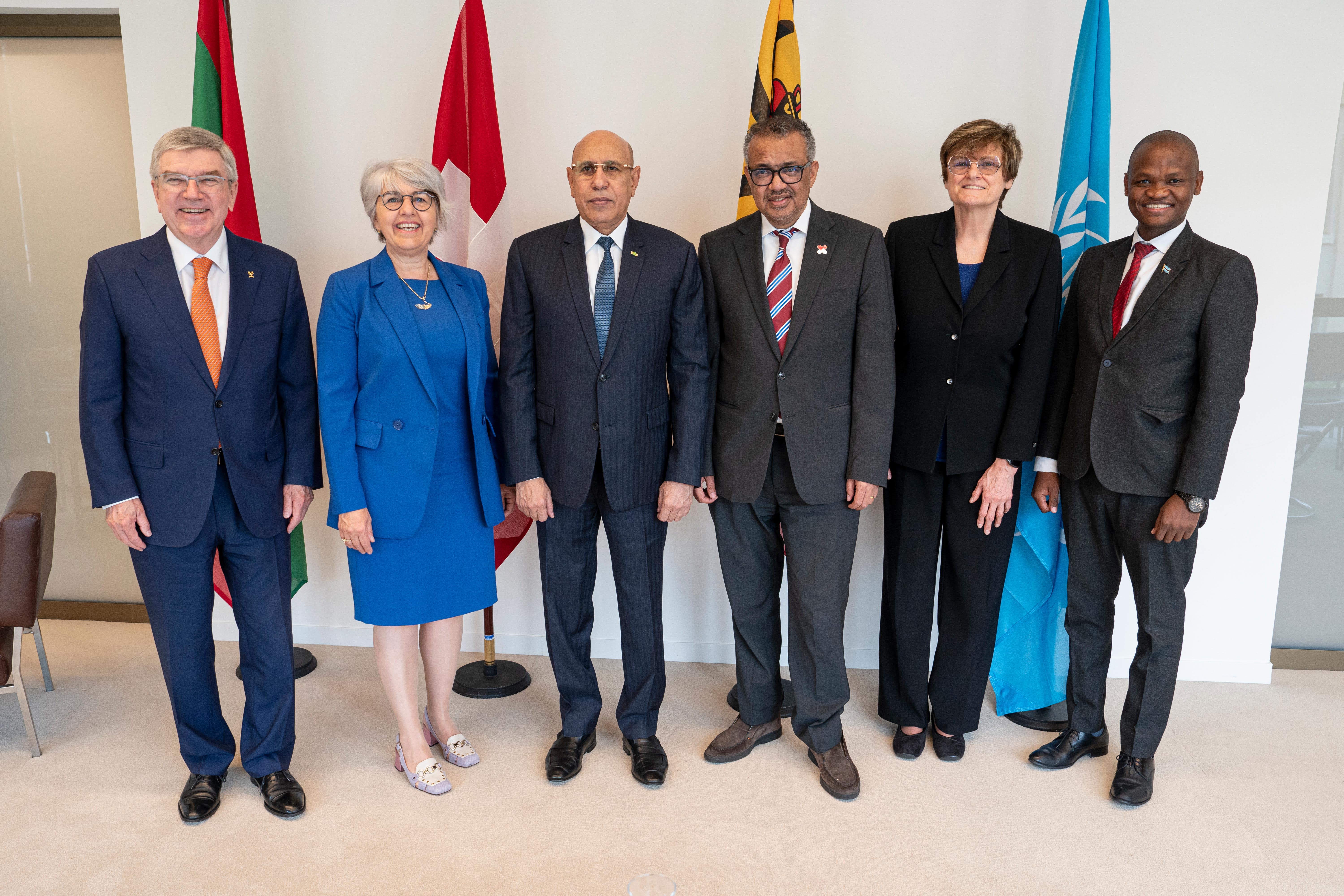 Addressing global health challenges is a team effort, says IOC ...