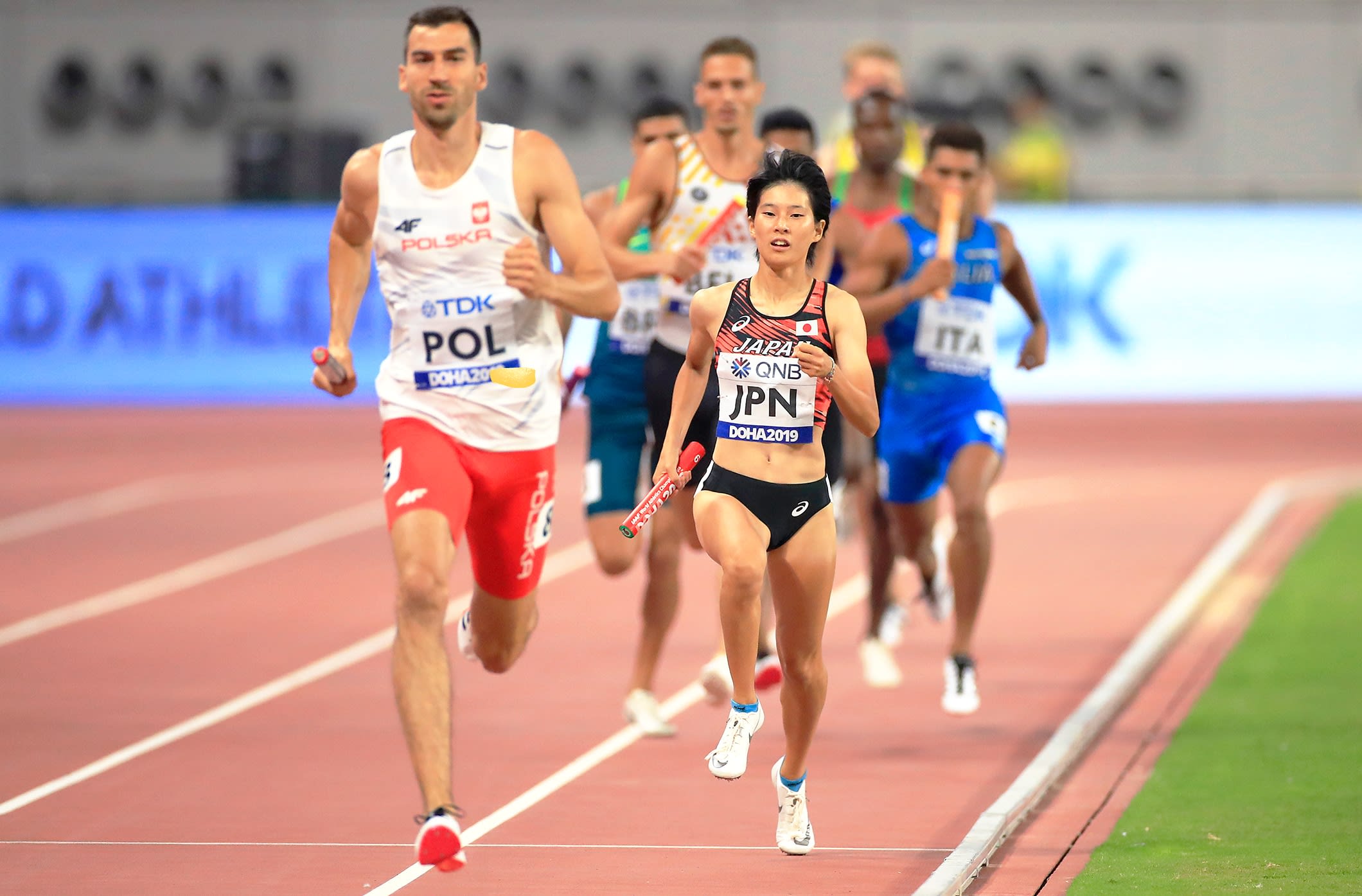 Tactics at the fore in athletics mixed relay - Olympic News