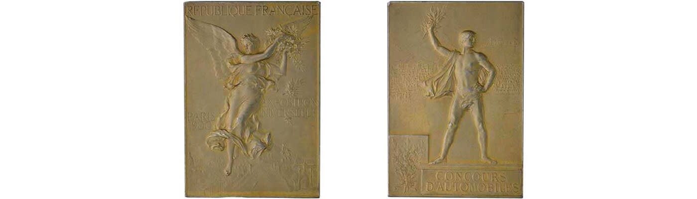 Paris 1900 Olympic Medals - Design, History & Photos