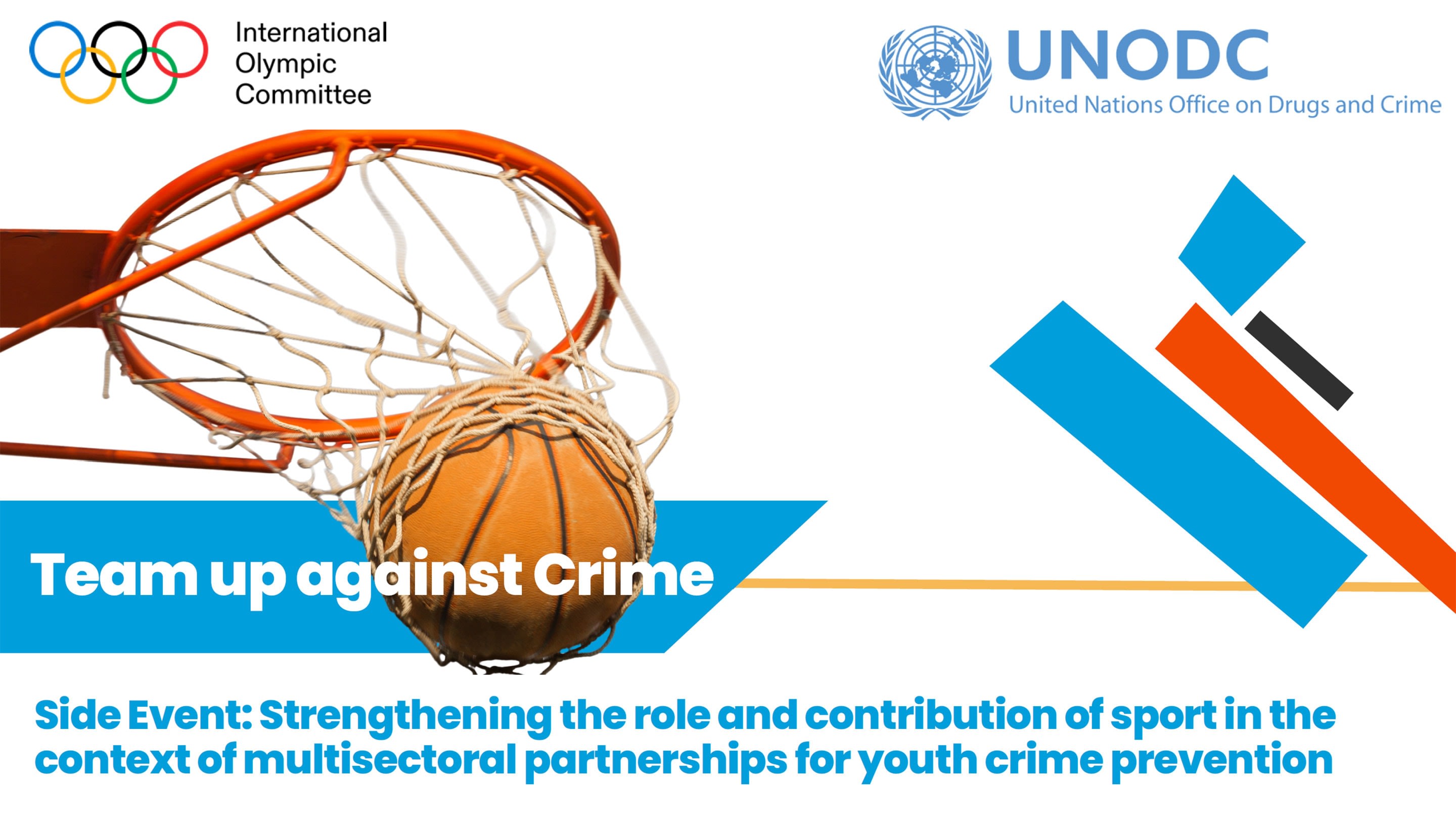 IOC and UNODC highlight sport’s powerful role in youth crime prevention