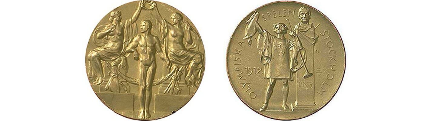 Stockholm 1912 Olympic Medals - Design, History & Photos