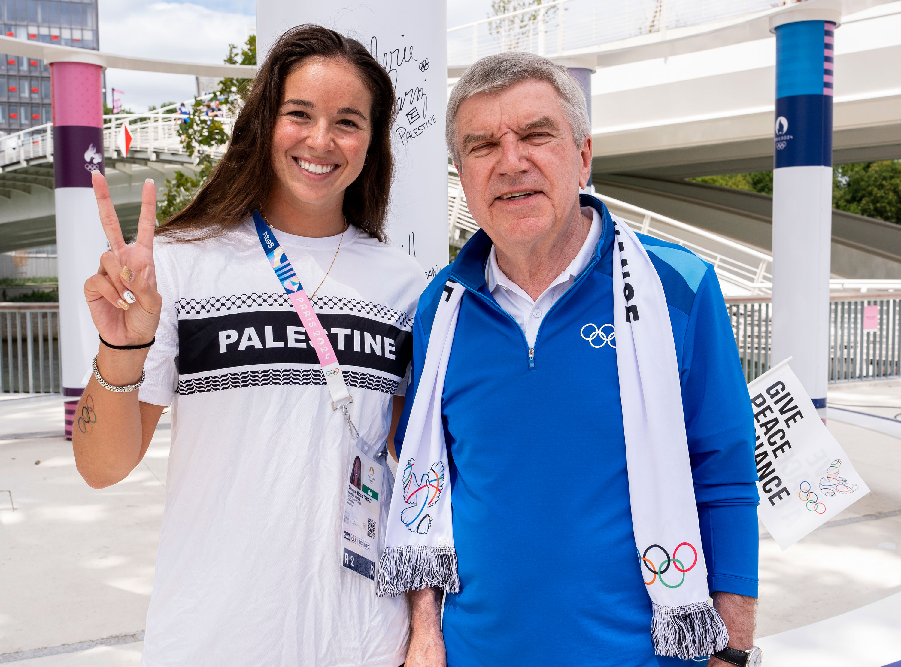 Olympic athletes call for peace from the Olympic Village – IOC ...