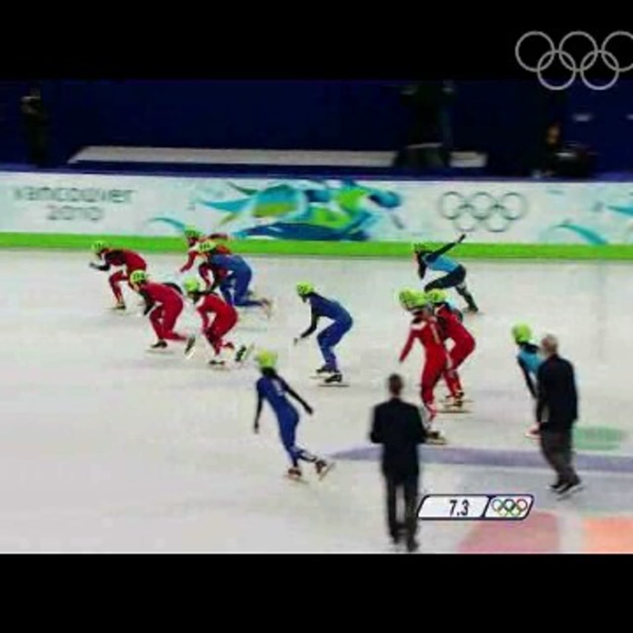 Speed Skating Olympics 2010