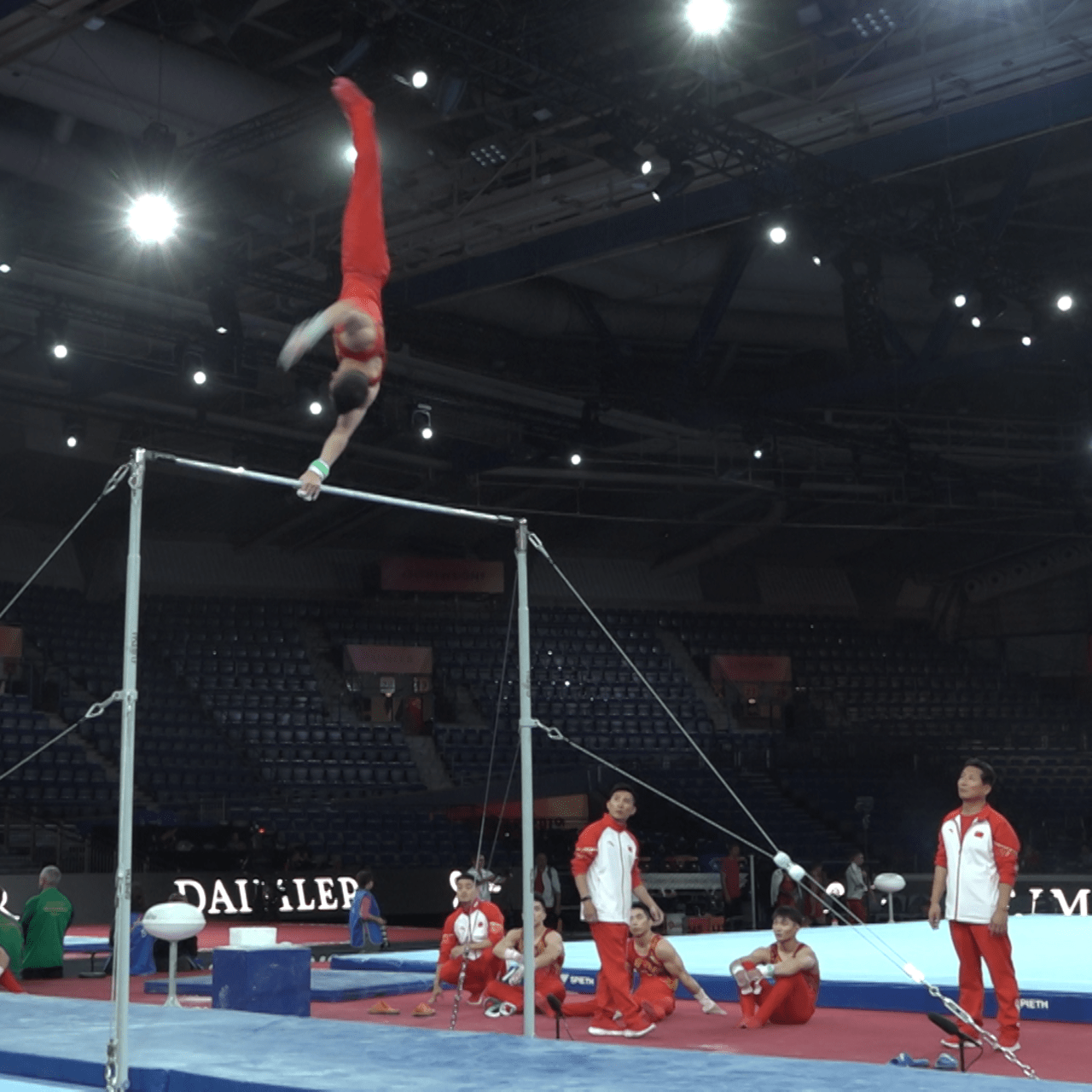 Horizontal Bar Gymnastics