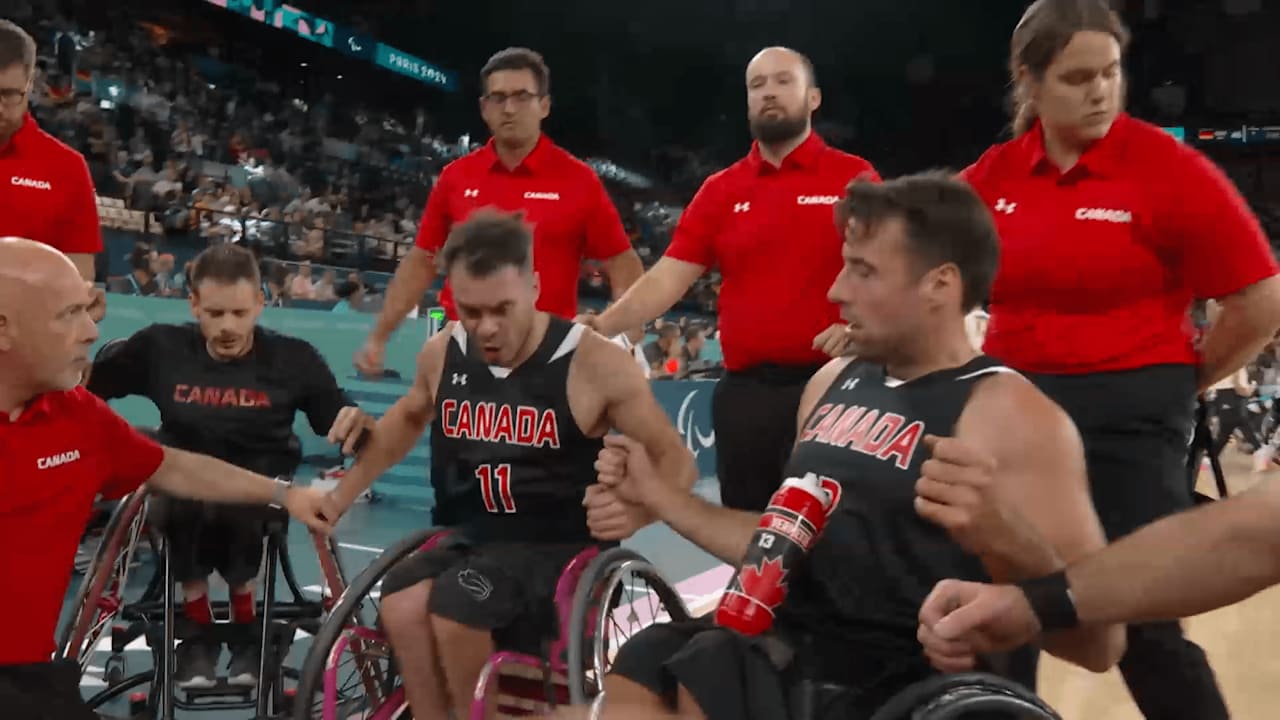 Day 5 - Men's Preliminary Round Group A GER- CAN | Wheelchair ...
