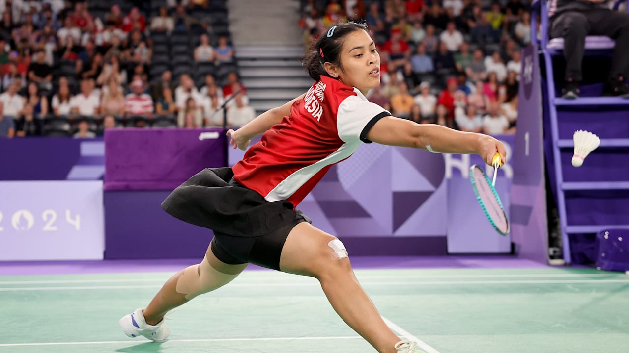 安洗塋 (KOR)対グレゴリア・マリスカ・トゥンジュン (INA) - 女子シングルス準決勝 | バドミントン | パリ2024オリンピック