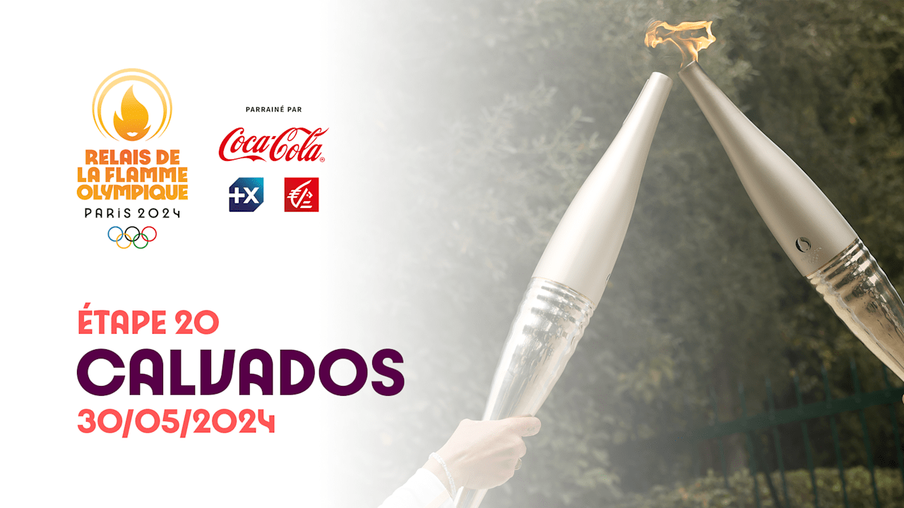 Revezamento da Tocha Olímpica | Estágio 20 - Calvados | Jogos Olímpicos ...