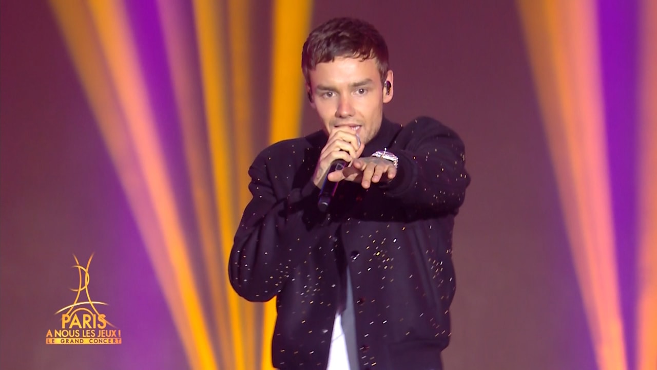 Liam Payne gets the party started in Paris