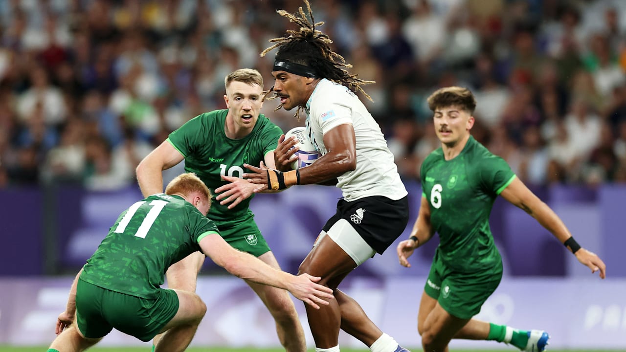 FIJ v IRL - Men's Quarter Finals | Rugby Sevens | Olympic Games Paris 2024