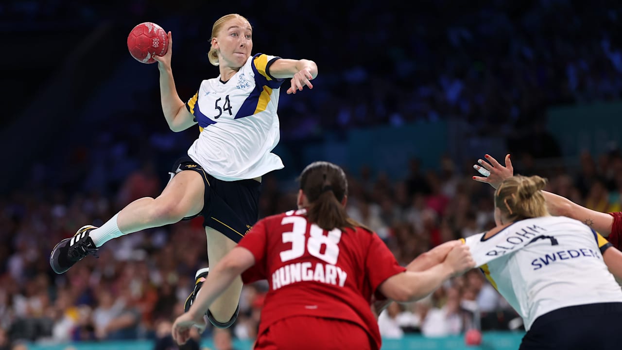 SWE-HUN - Women's Quarter-Final | Handball | Olympic Games Paris 2024