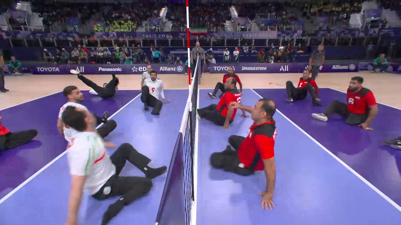 Dia 8 - IRI x EGY - Semifinal (M) | Vôlei Sentado | Jogos Paralímpicos ...