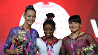 Simone Biles wins first World vault title in 2018