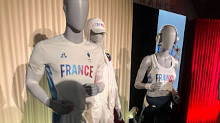 Official French kit for French team at Olympic and Paralympic Games ...