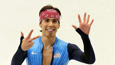 Apolo Ohno Vermelho Maior Medalhista Dos EUA Em Jogos De Inverno