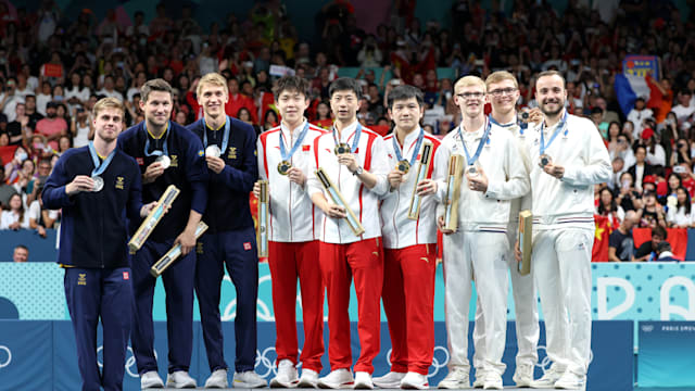 Paris 2024 Men's Singles Results - Olympic Table Tennis