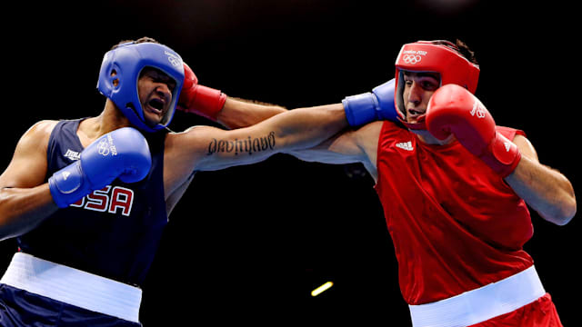 London 2012 + 91kg (super heavyweight) men Results - Olympic Boxing