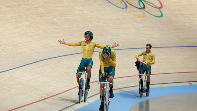 Paris 2024 Men's Team Pursuit Results - Olympic Cycling Track