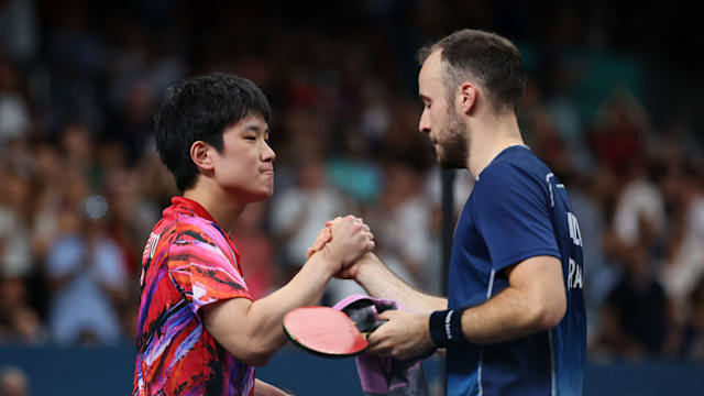 Paris 2024 Men's Singles Results - Olympic Table Tennis