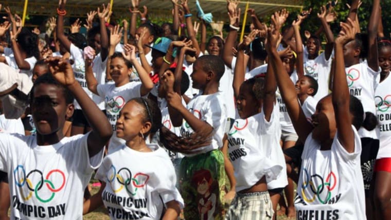 Olympic Day - Celebrate Getting Active and Living the Olympic Values.