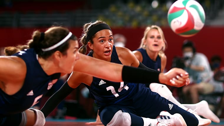 Sitting Volleyball photos - Day 12