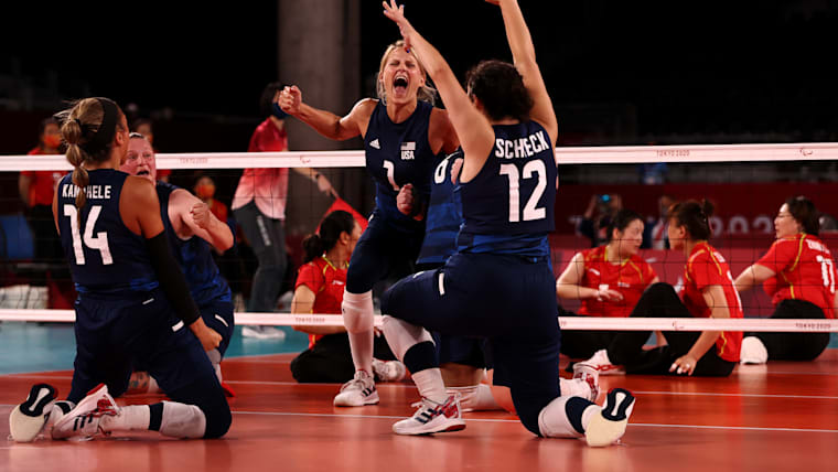 Sitting Volleyball photos - Day 12