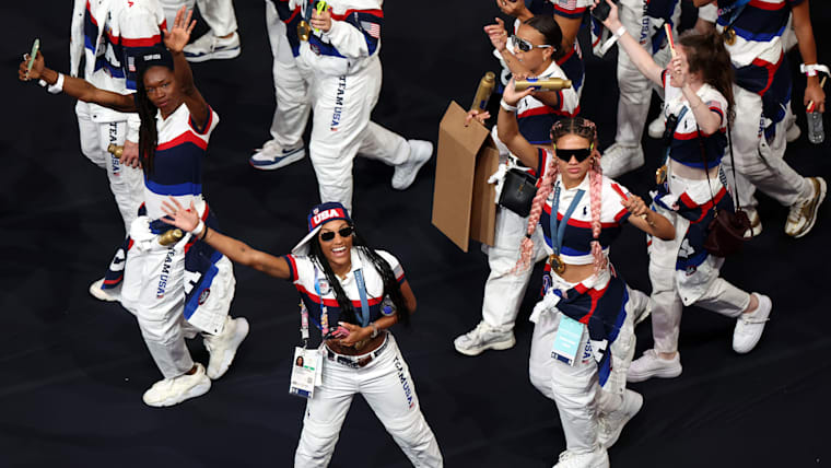Olympic Games Paris 2024 Closing Ceremony: In pictures