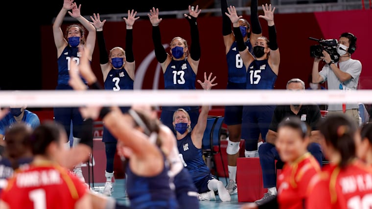 Sitting Volleyball photos - Day 12