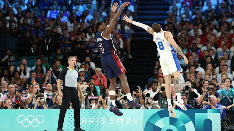 France v Team USA: Paris 2024 men’s basketball final in pictures