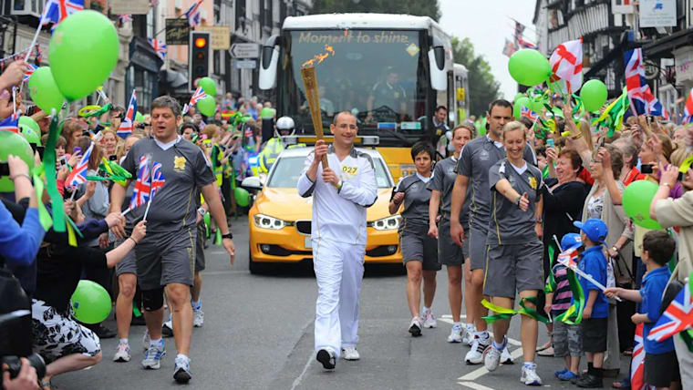 LONDON 2012 TORCH RELAY