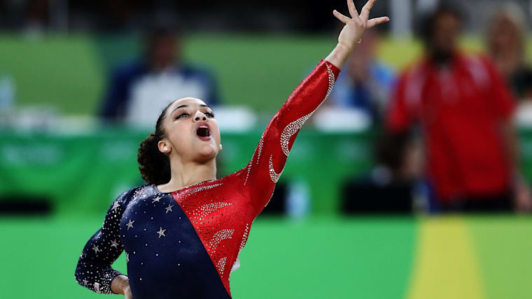 Laurie Hernández en Río 2016