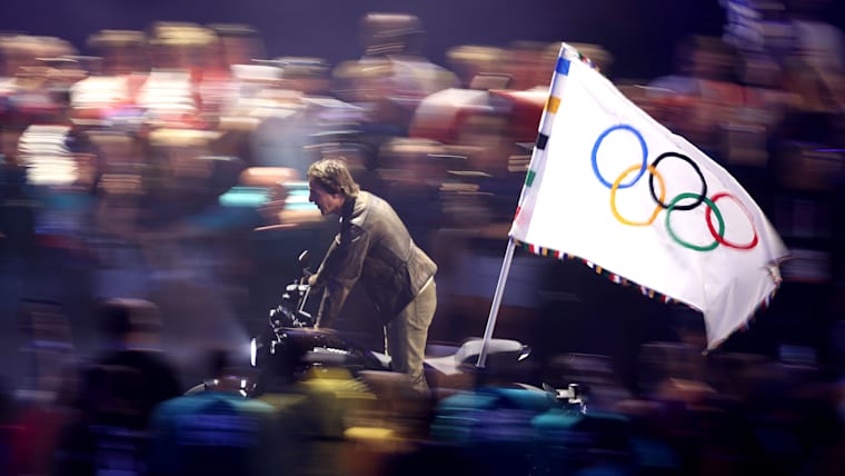 Olympic Flag Handover