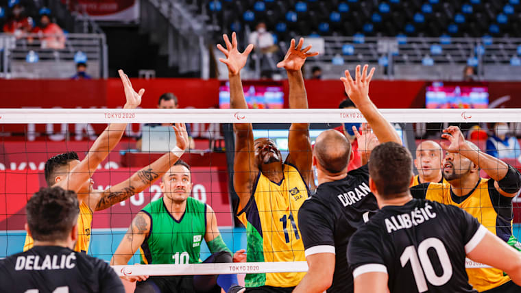 Sitting Volleyball photos - Day 11