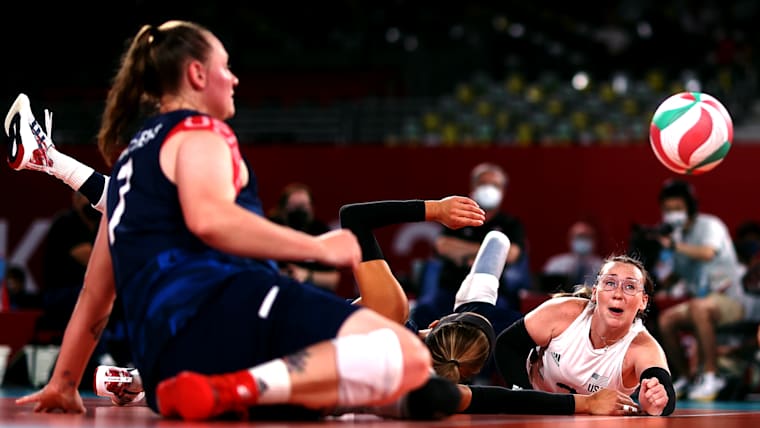 Sitting Volleyball photos - Day 12