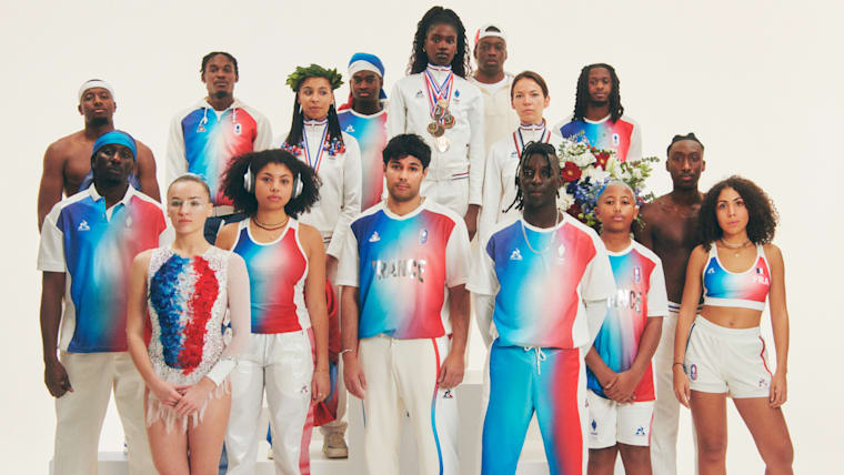 Les tenues officielles de l'équipe de France aux Jeux Olympiques et ...