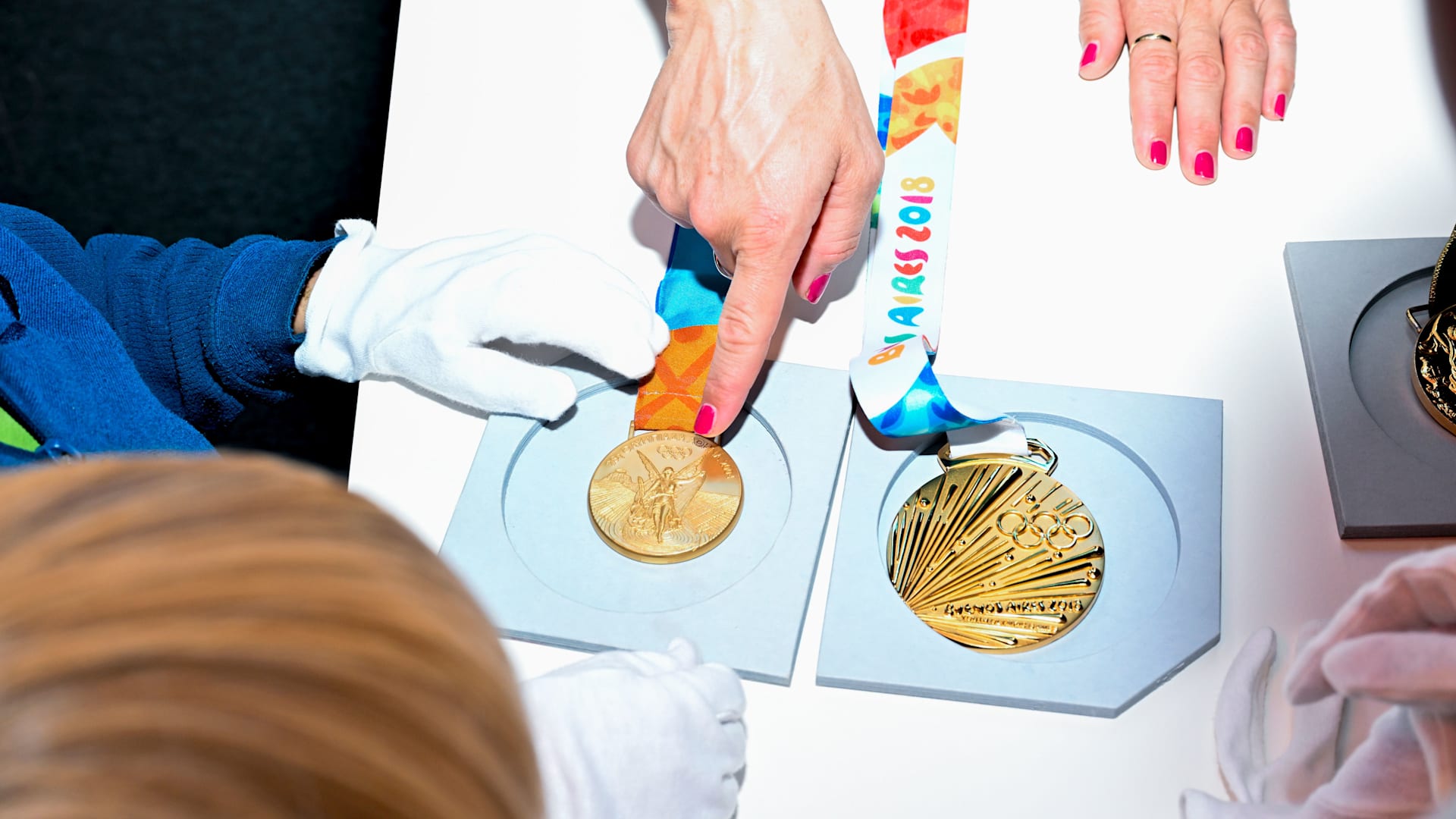 Olympic Museum - Olympic Medals - School visit